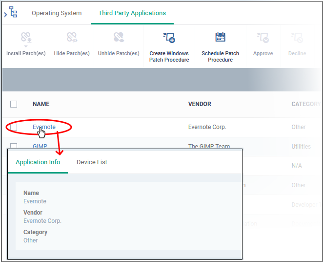 Install 3rd Party Application Patches On Windows Endpoints, Patch Management | Comodo